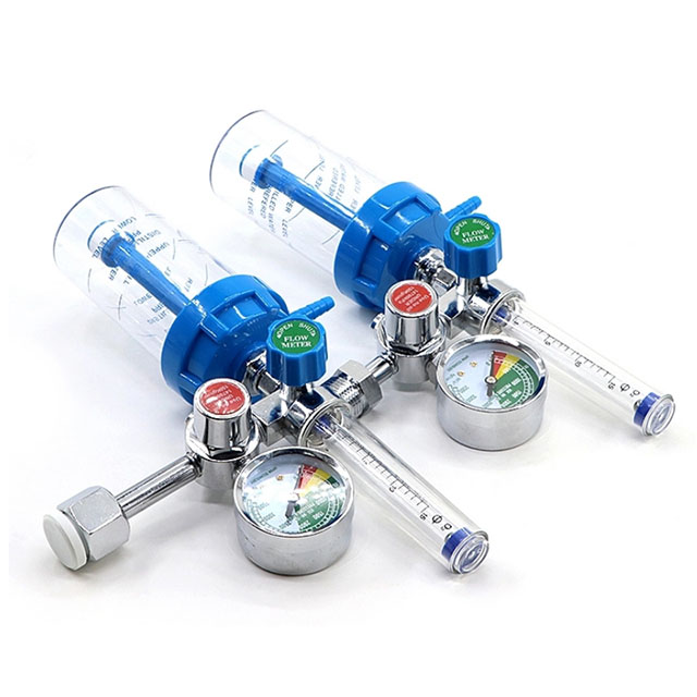 Universal Medical Oxygen Regulator With Nasal Oxygen Tube Hospital Use ...