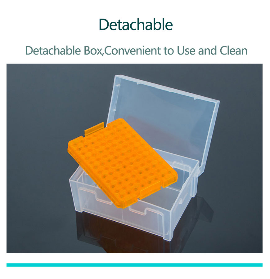 Universal Rectangular Plastic Pipette Tips Rack Box for Lab from China ...